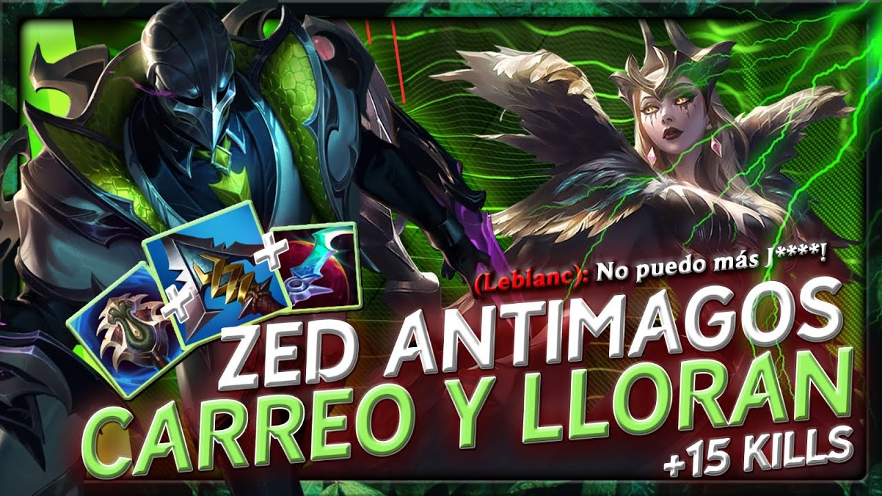 🔥EL GAMEPLAY PERFECTO PARA ENTENDER A ZED COMO UN PRO - S14 LOL 🔥 - YouTube