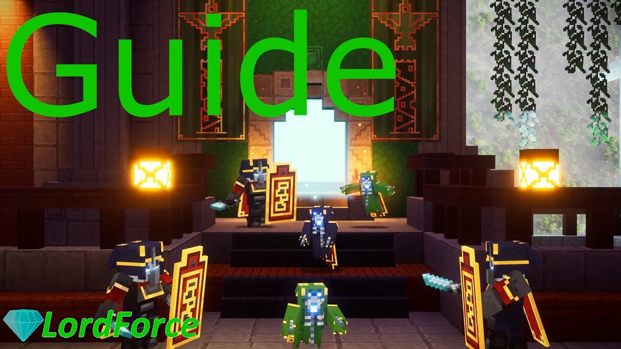 Minecraft Dungeons Tower guide for second tower - YouTube