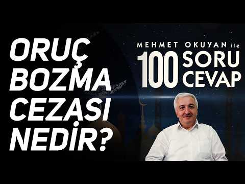 Orucu Bozmanın Cezası 61 Gün Müdür? - Prof. Dr. Mehmet OKUYAN