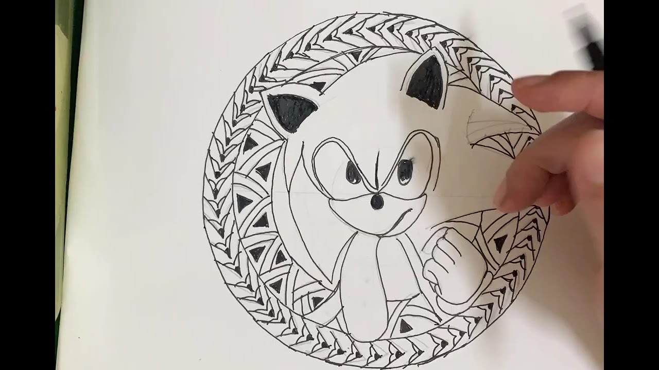 Sonic’s mandala!😀 - YouTube