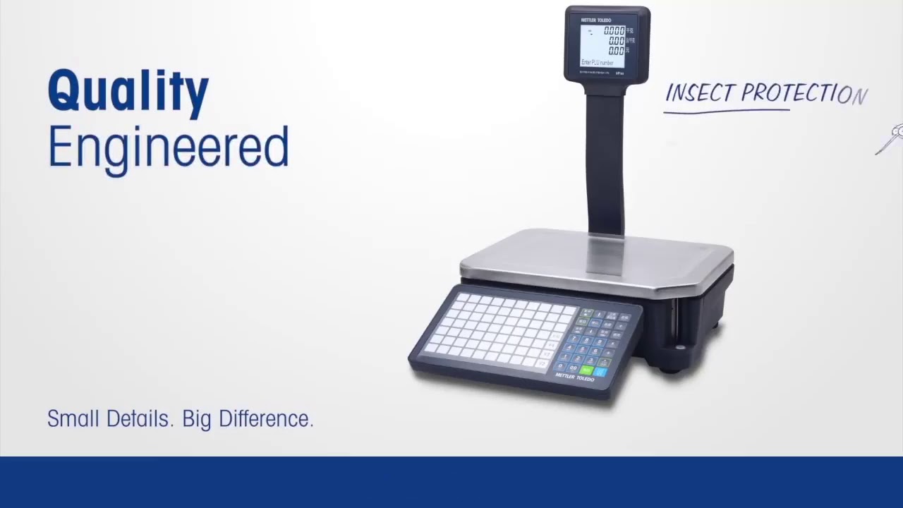 Balanza bPlus T2 Mettler Toledo, Precisión S.A. - YouTube