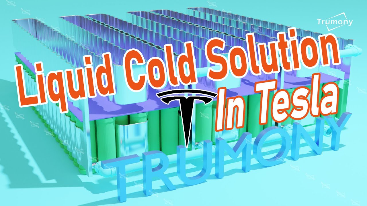 Cooling Ribbons for Cooling a Tesla - YouTube