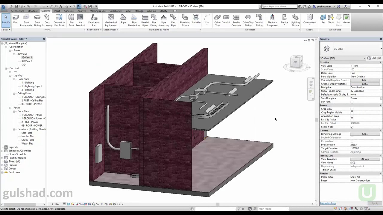Adding Cable Tray!! REVIT HINDI TUTORIAL - YouTube