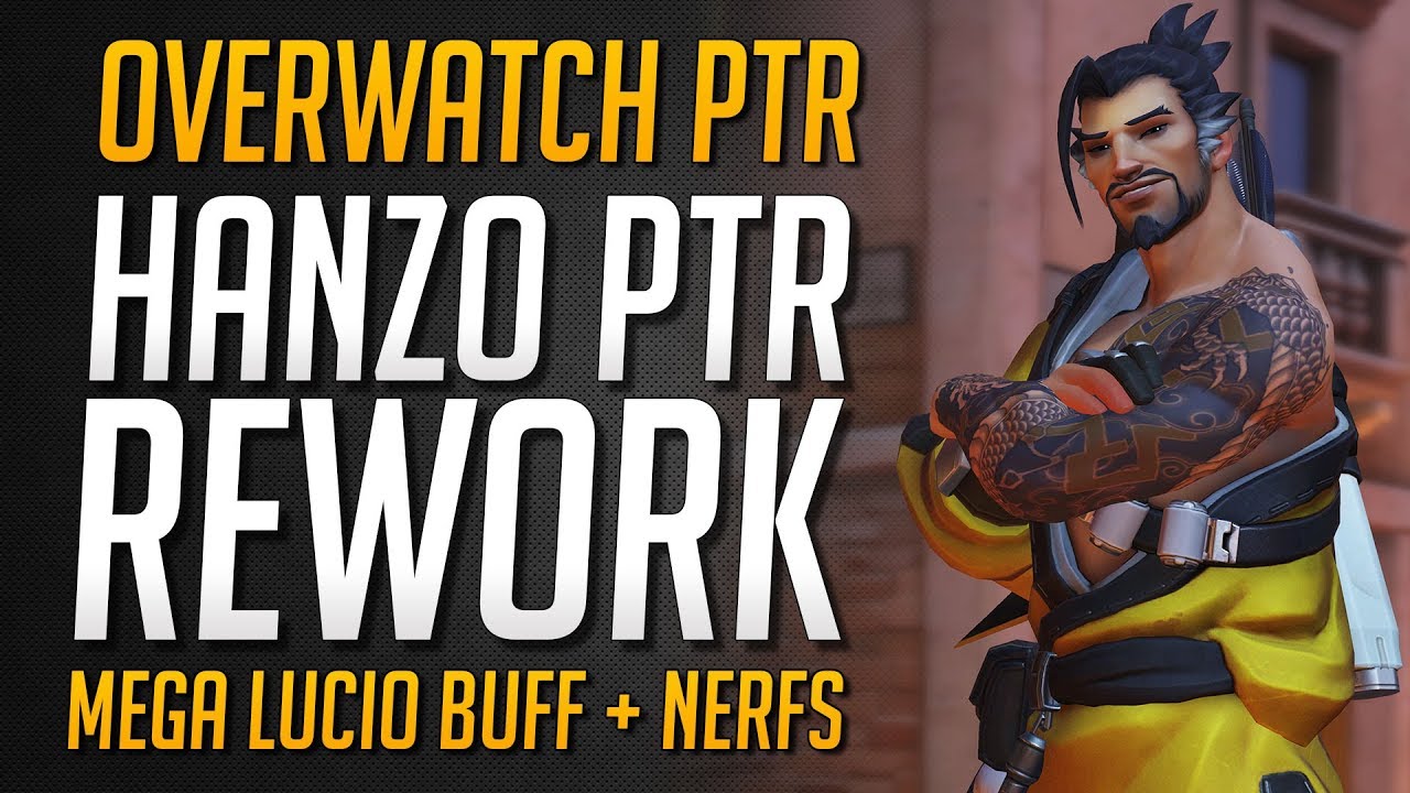 HANZO REWORK auf PTR | MEGA Lucio Wallride BUFF | Tracer NERF und mehr ...