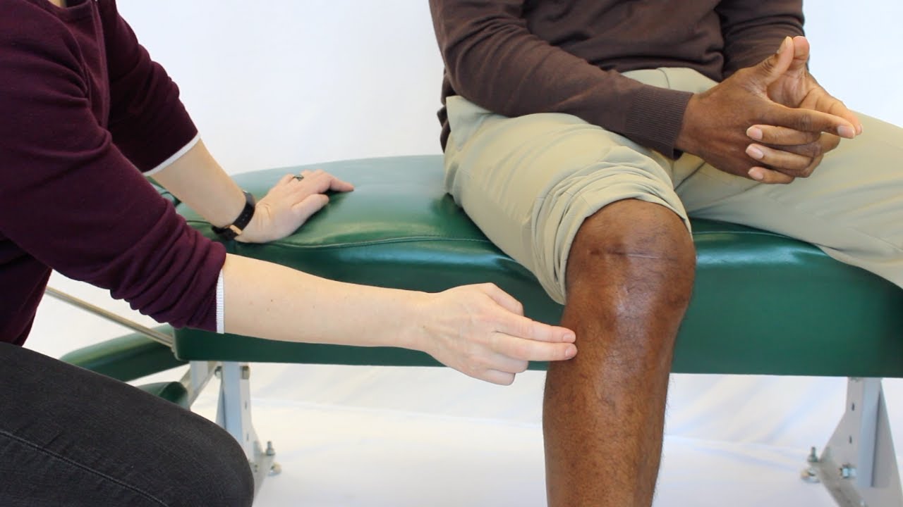 Tinel's Test - Knee (Seated) - YouTube