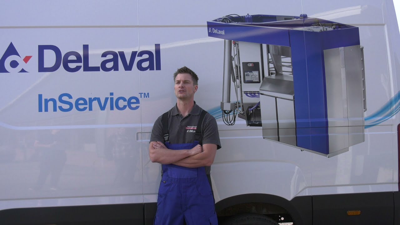 A day in the life of a DeLaval VMS Service Mechanic | DeLaval - YouTube