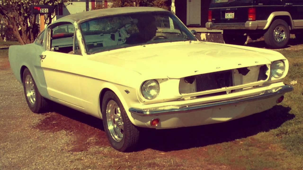 Badass 66 mustang fastback conversion - YouTube