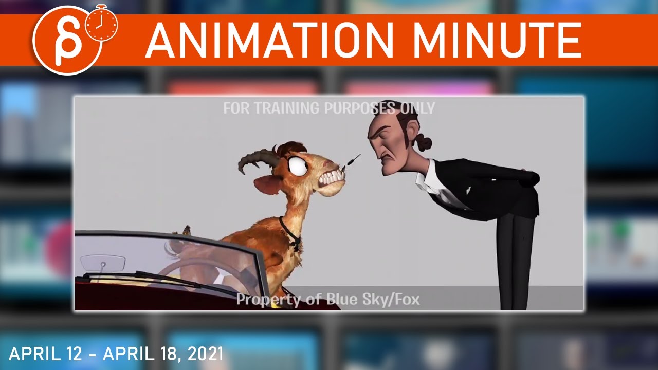 The Animation Minute (April 12th - April 18th, 2021) - YouTube