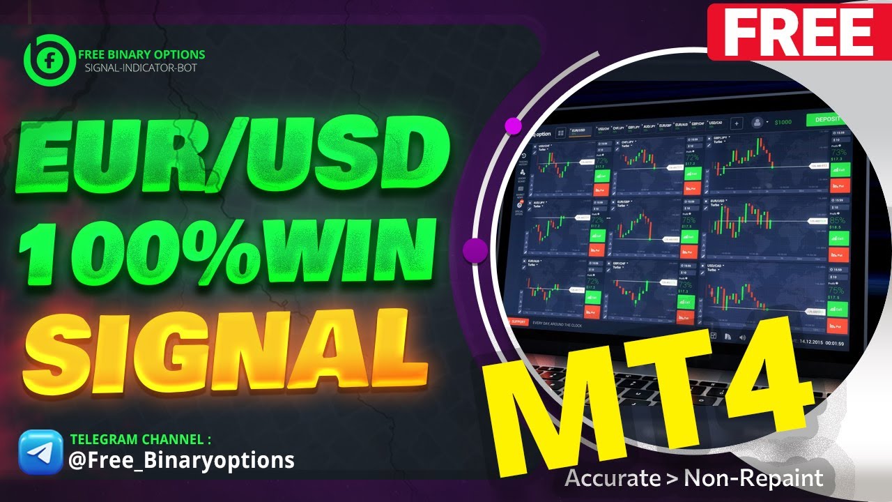 EUR/USD Binary options Trading | Binary options indicator | NON Repaint FREE - YouTube