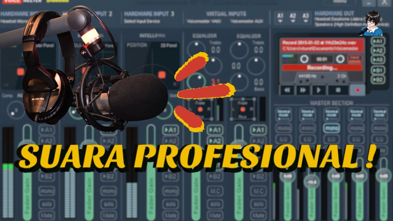 Tutorial Voicemeeter - Setting Voicemeeter Untuk Pemula (Full Penjelasan) - YouTube