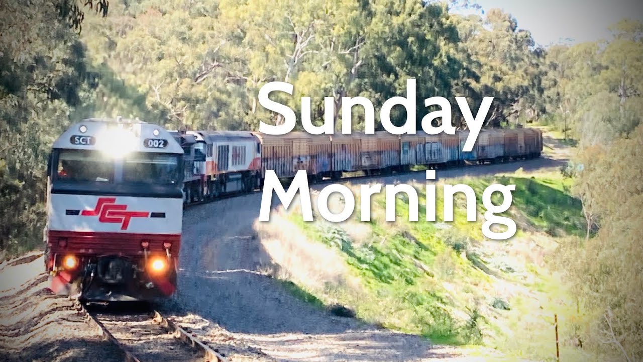 Sunday morning trains in the hills, 17/9/23 - YouTube