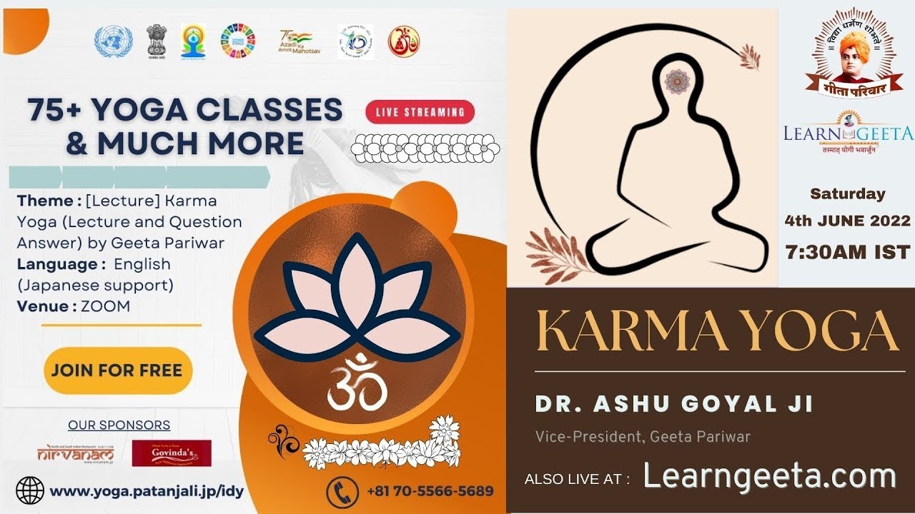 Essence of Karma Yoga - Dr Ashu Goyal - YouTube