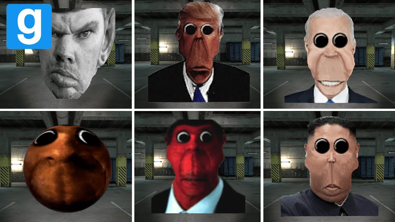 OBUNGA FAMILY IN PARKING?! (Garry's Mod) - YouTube