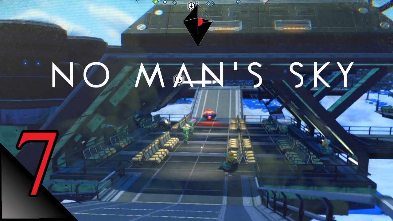 No Man's Sky 7: Quite A Busy Little Trading Outpost! Let's Play Next ...