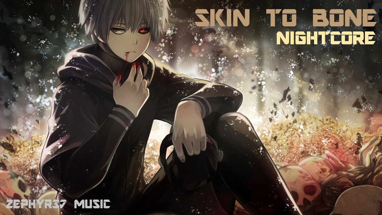 Skin to Bone - Linkin Park - Nightcore | Zephyr37 Music - YouTube