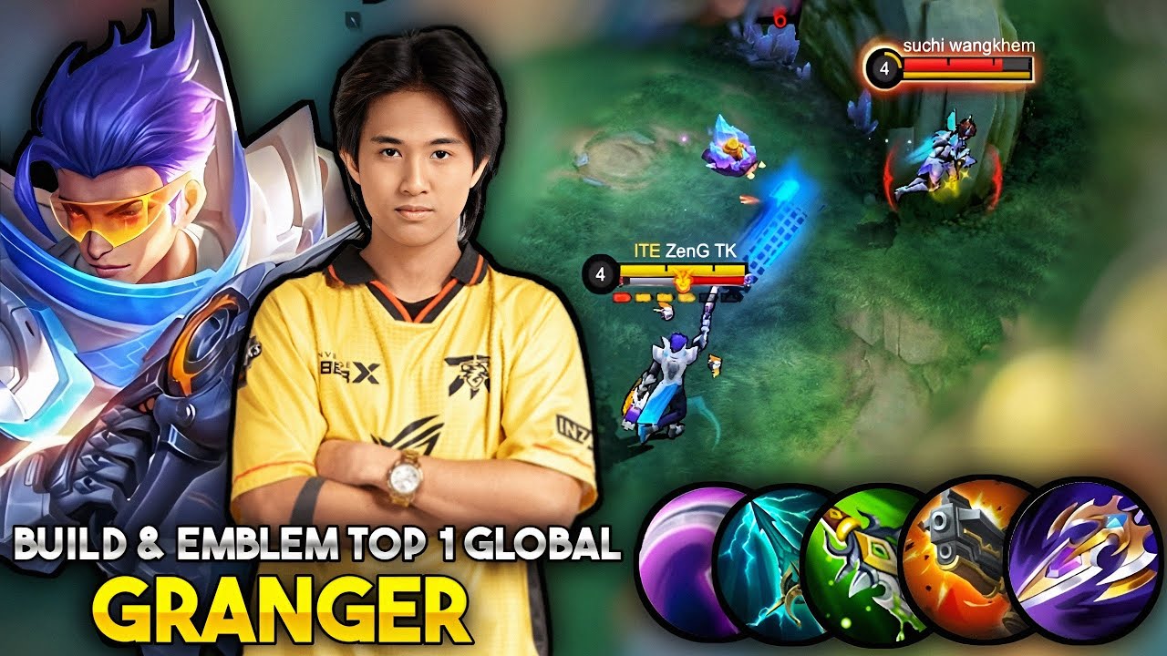 GRANGER BEST BUILD 2025 | TOP 1 GLOBAL GRANGER BUILD AND EMBLEM | KELRA ...