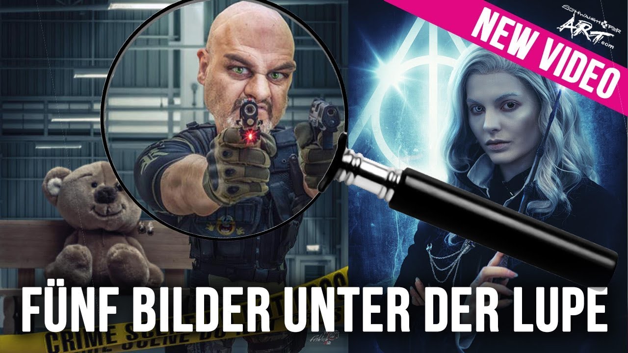 Fünf Bilder unter der Lupe - YouTube