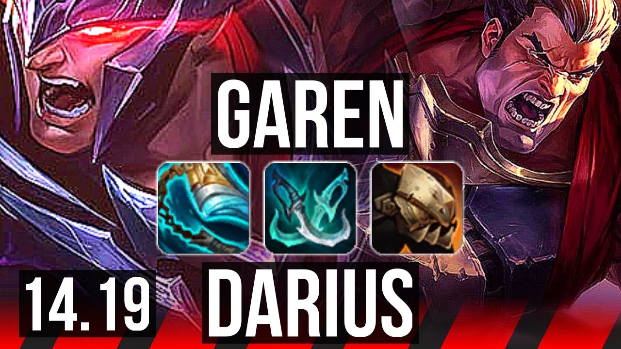 GAREN vs DARIUS (TOP) | 900+ games | EUW Diamond | 14.19 - YouTube