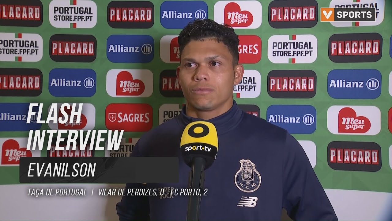 Evanilson feliz por ajudar a equipa e manter-se fisicamente apto - YouTube