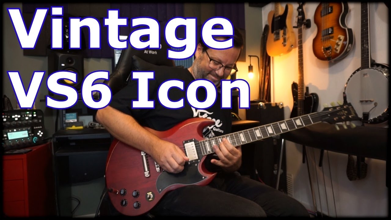 Vintage VS6 Icon Distressed Cherry Red - YouTube