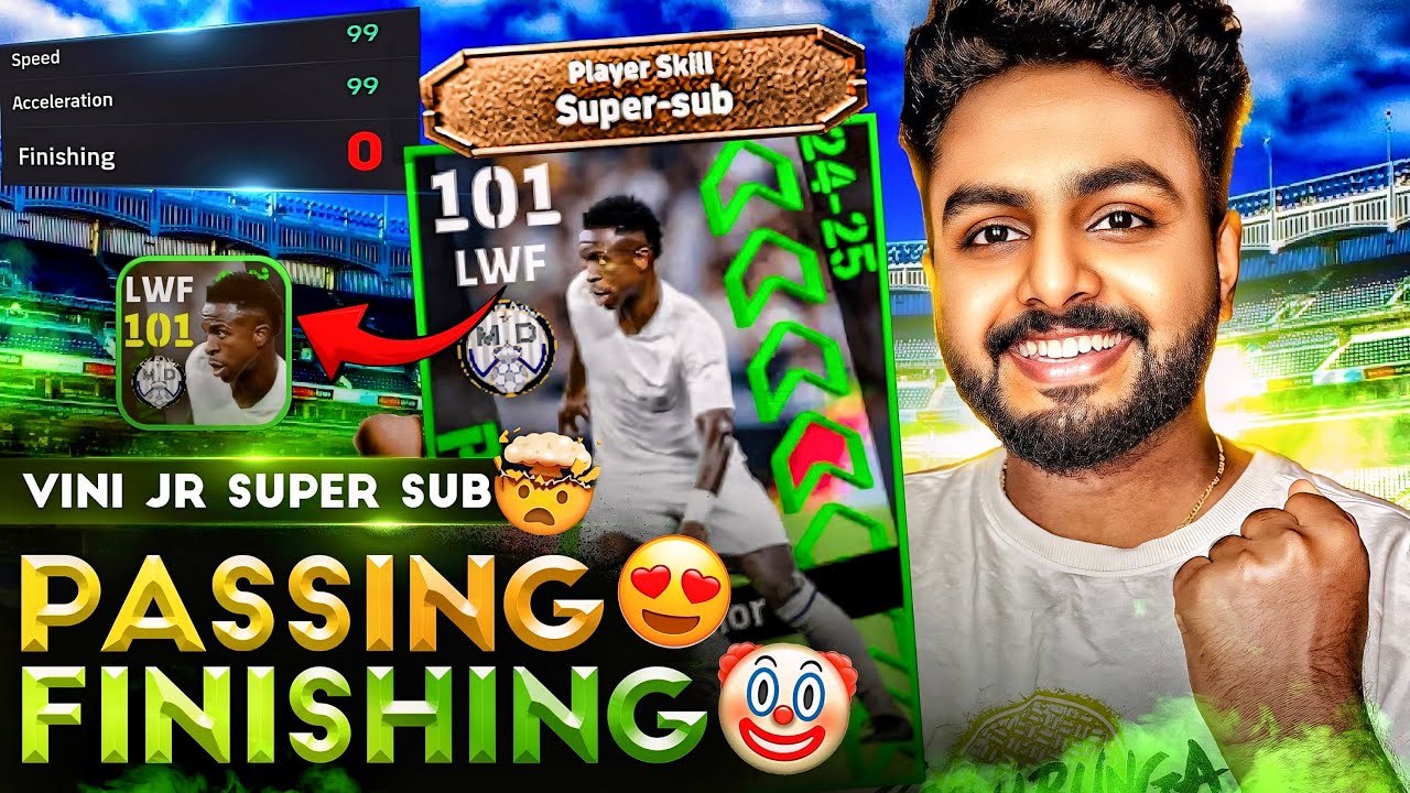 POTW VINI JR GOT ZERO FINISHING 🤡 | WORST POTW CARD 🤬 | OVERPOWERED ...