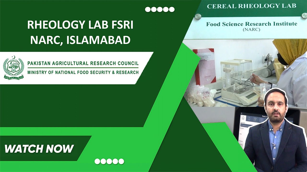 RHEOLOGY LAB FSRI NARC - YouTube