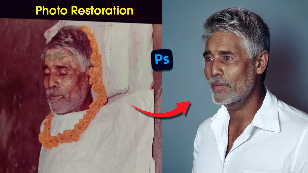 Restoration Ka Kamal Dead Photo Bani Bilkul Natural - YouTube