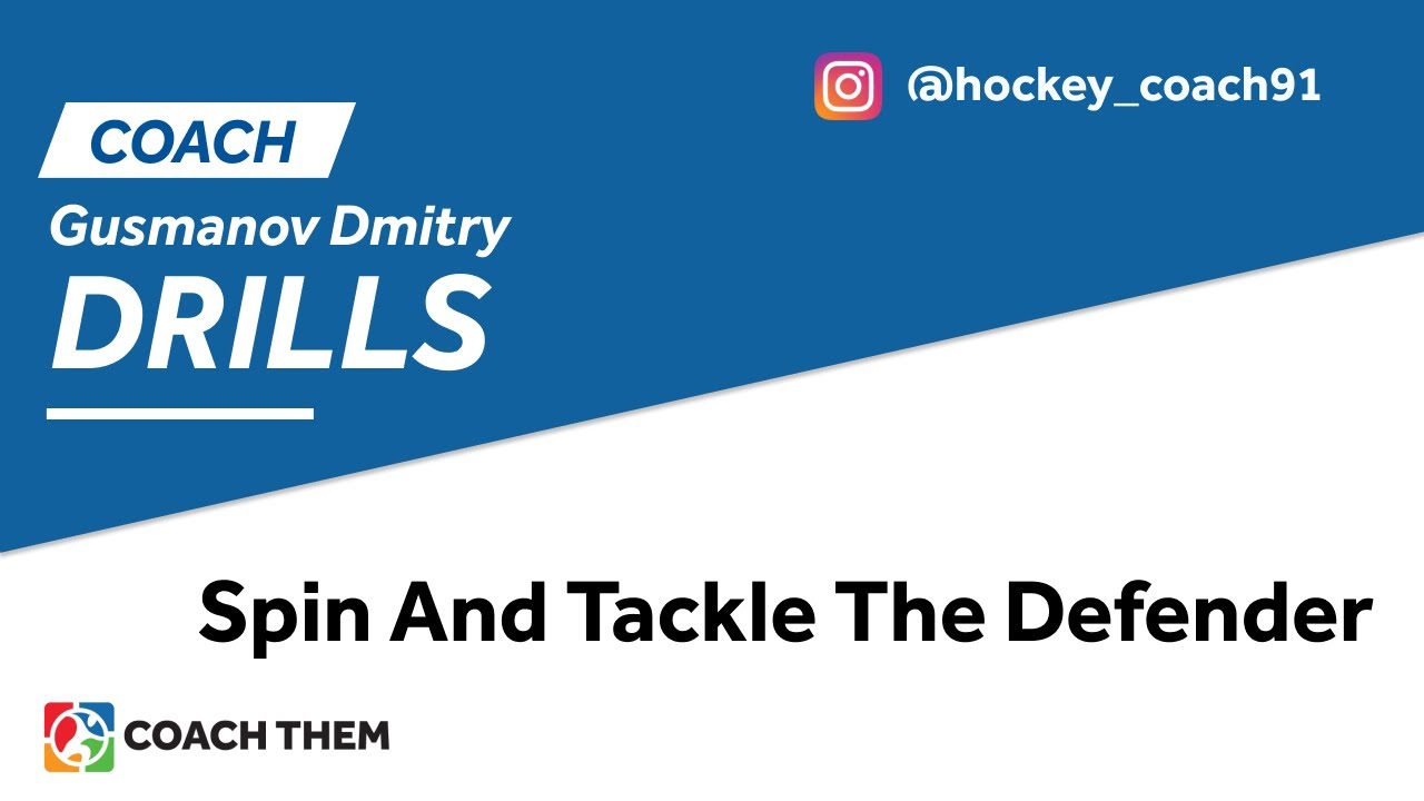 Spin And Tackle The Defender - YouTube