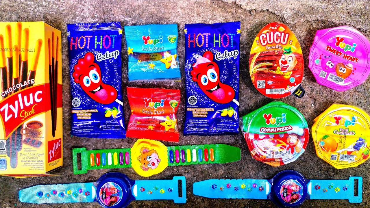 Hunting Es Krim Permen Yupi Cha Cha Minis Little Star Cucu Quackle ...
