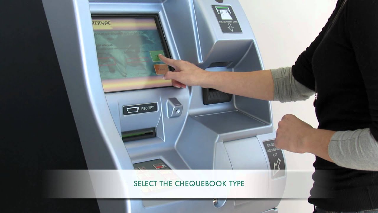 Chequebook Dispenser - CJD 8000 - YouTube