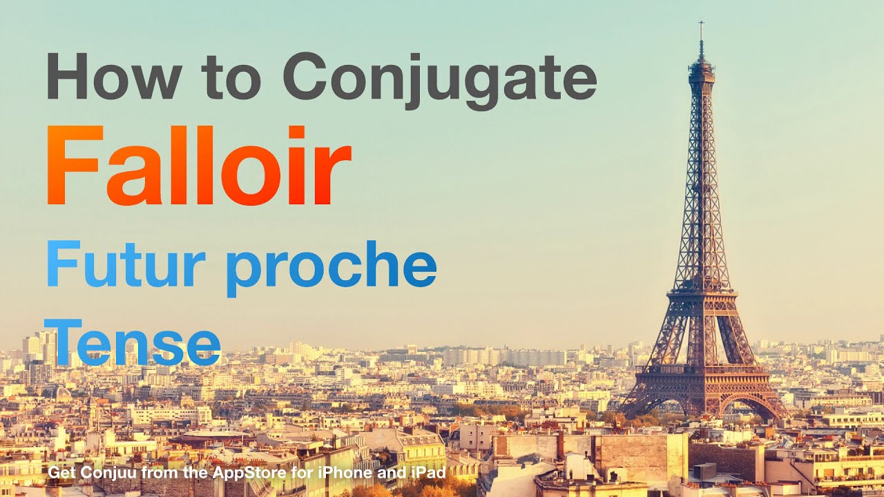 How to conjugate Falloir (to be necessary ) in Futur proche tense ...