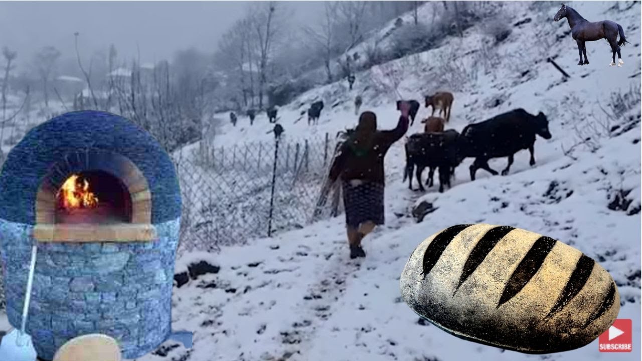 GRANDMA COOKED COAL BREAD - VERY GOOD FOR THE STOMACH - YouTube