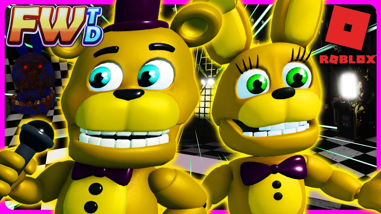 Roblox FNAF | Fazbear World TD | Fredbear & Spring Bonne INVADE Fazbear ...