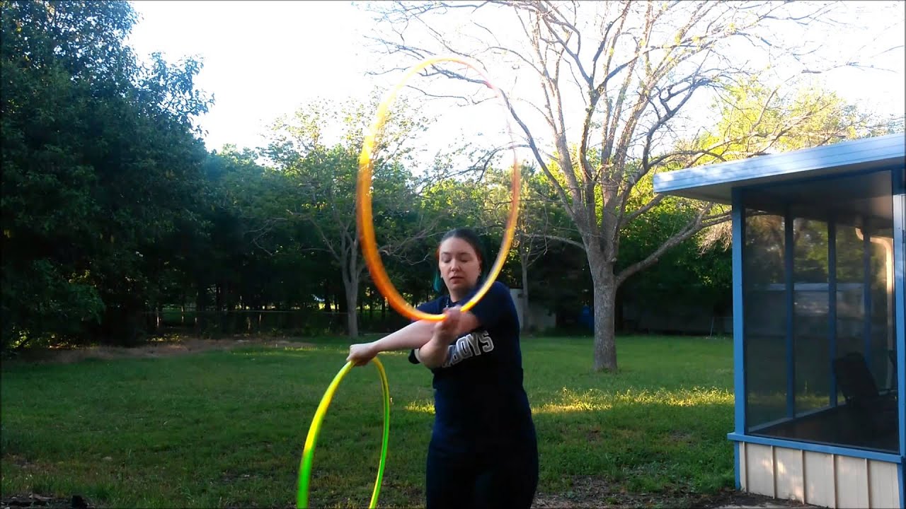 The Portal Weave - Doubles Hula Hoop Tutorial - YouTube