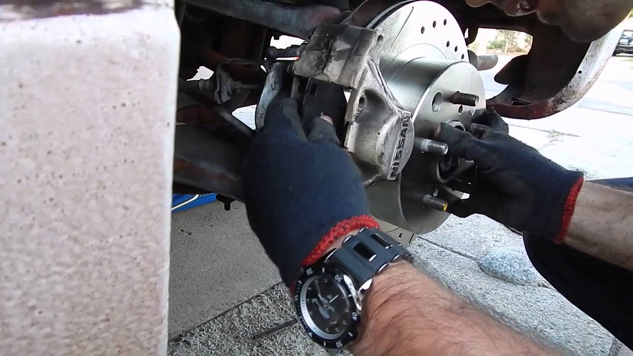 Nissan 300zx Fast Brake tune up change z32 (read description) D.I.Y ...