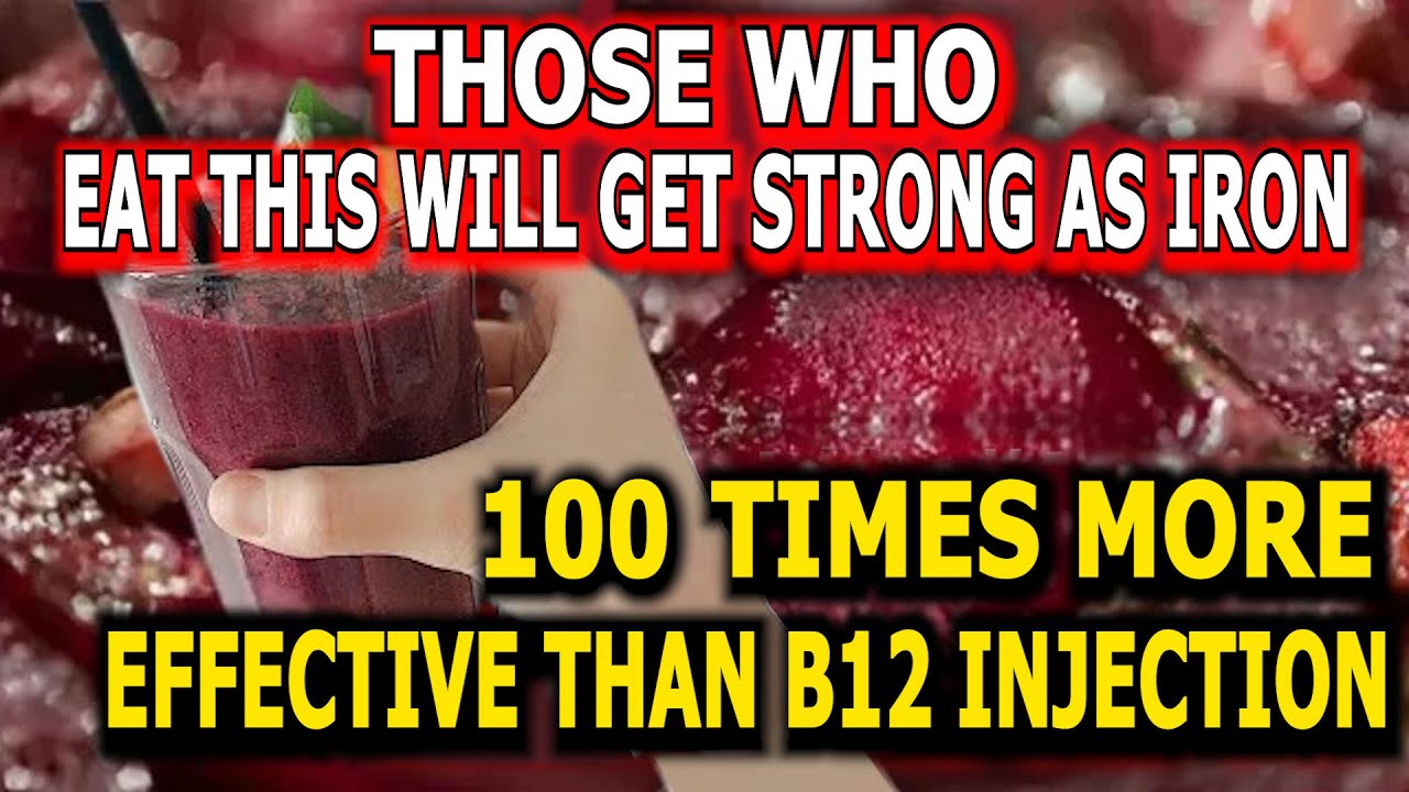 Those Who Eat This will Become Strong as iron. 100 Times More Effective ...
