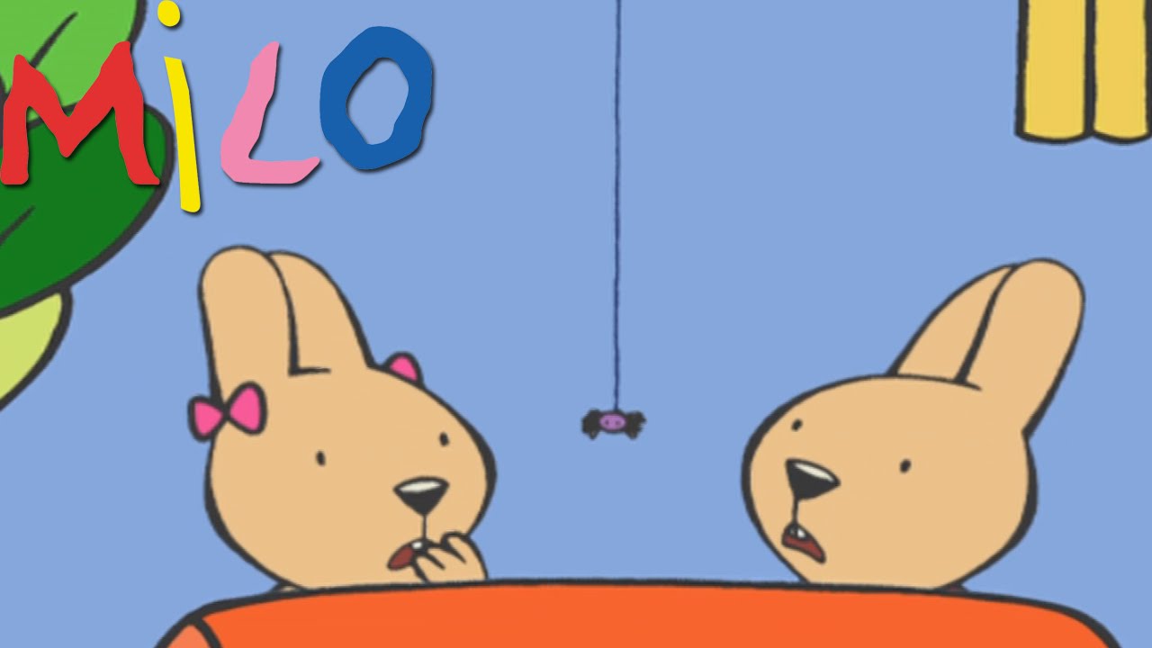 Milo and the spider | Cartoon for kids - YouTube