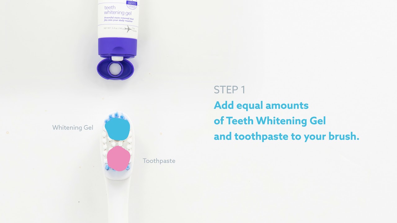 How To Use The GO SMILE Whitening Gel - YouTube