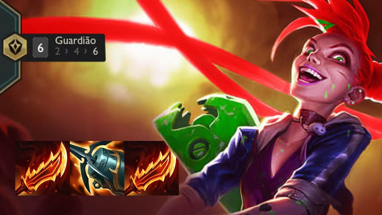 Jinx Full Ramp + 6 Guardiões pra ganhar tempo! TFT Set 10 Revival - YouTube