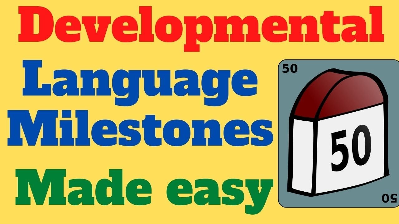 Language milestone|language milestones mnemonic|Pediatric Milestone ...
