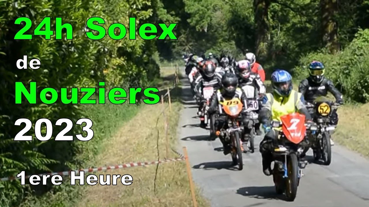 24h Solex de Nouziers 2023 - 1ere heure - Lord Authentic | #Solex - YouTube
