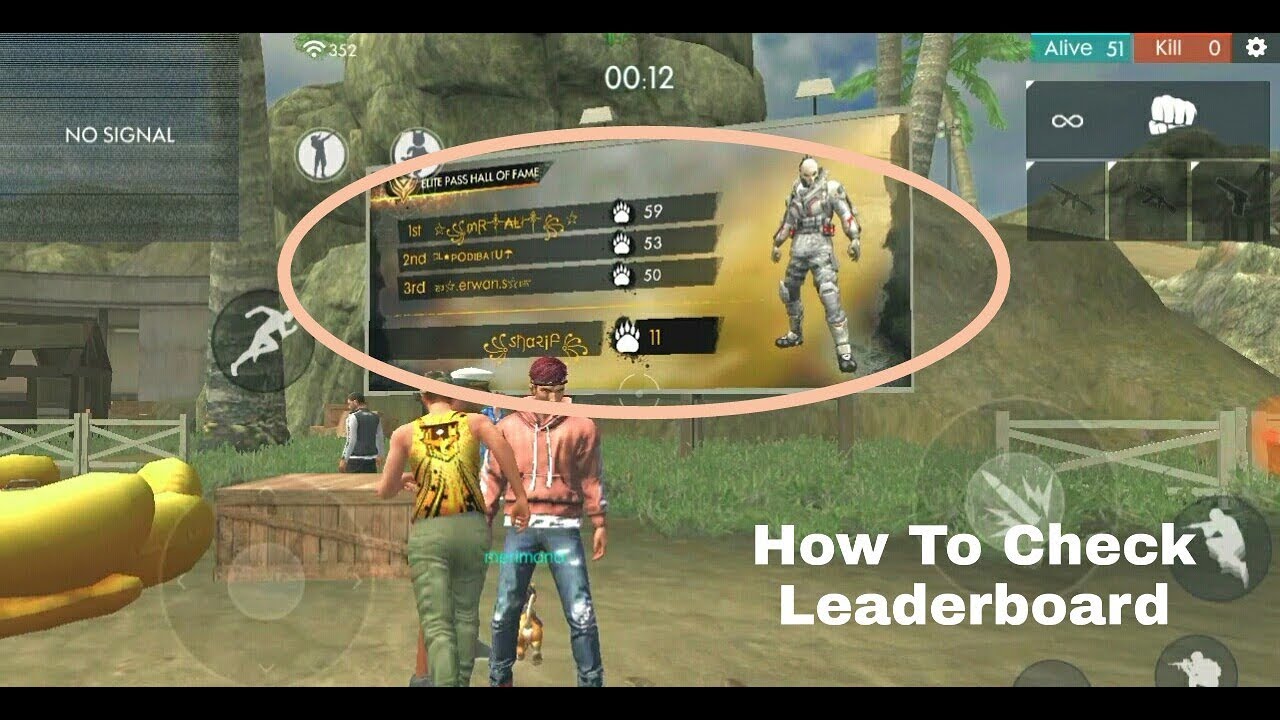How To Check Leaderboard In Garena Free Fire | Problem Solved | Gamerz ...