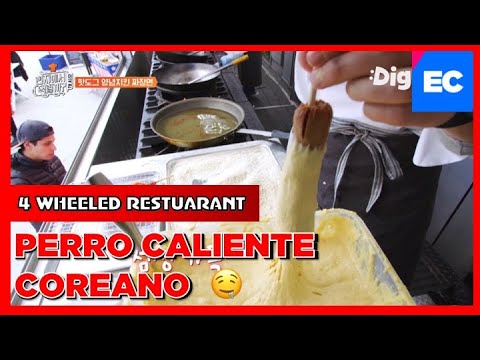 4 WHEELED RESTAURANT | PERRO CALIENTE COREANO EN LA - USA | COMIDA ...