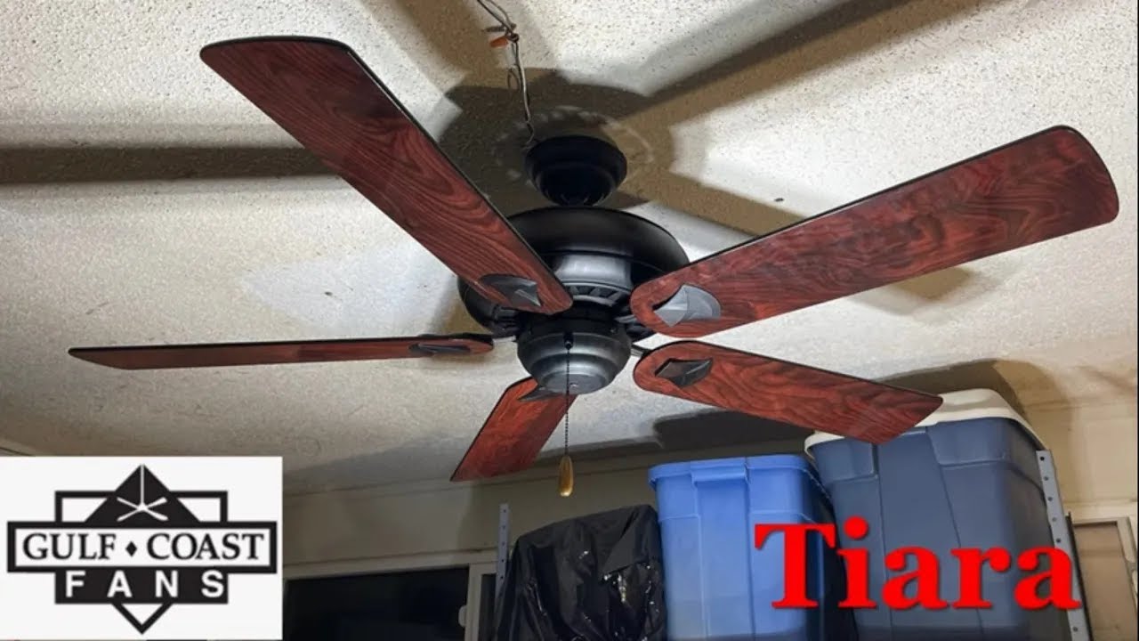52" Gulf Coast Tiara ceiling fan (Full Video) - YouTube