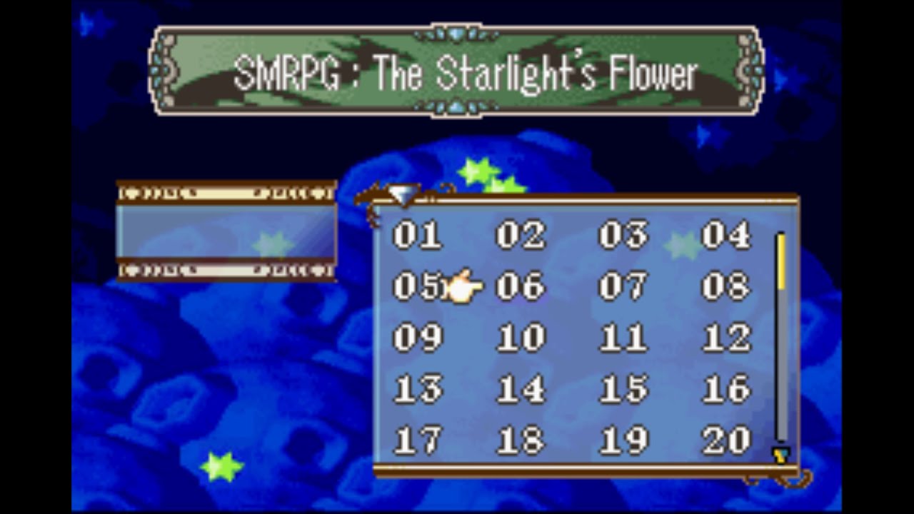 Super Mario RPG : The Starlight's Flower (Fire Emblem GBA SoundFont ...