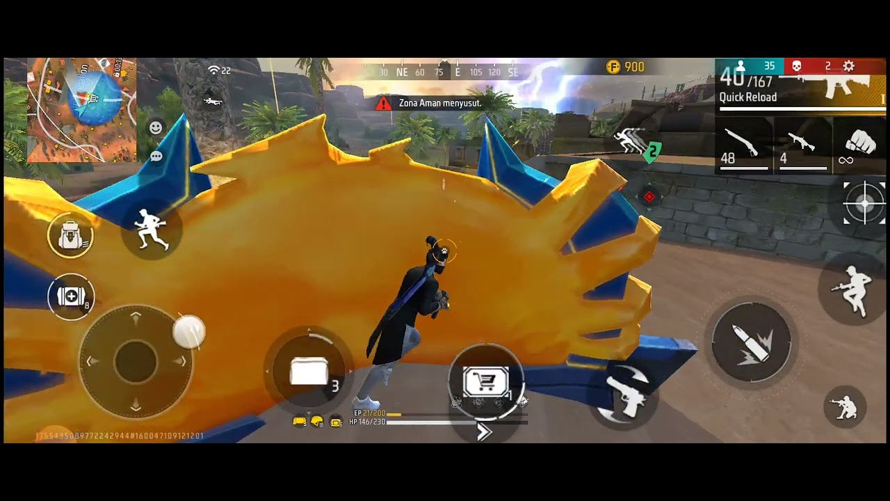 emot bagus tapi gratis #freefire - YouTube