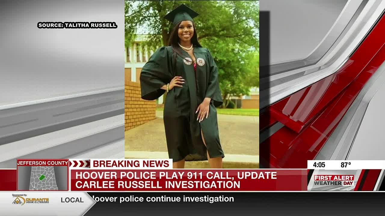 Hoover Police play 911 call, update Carlee Russell investigation - YouTube