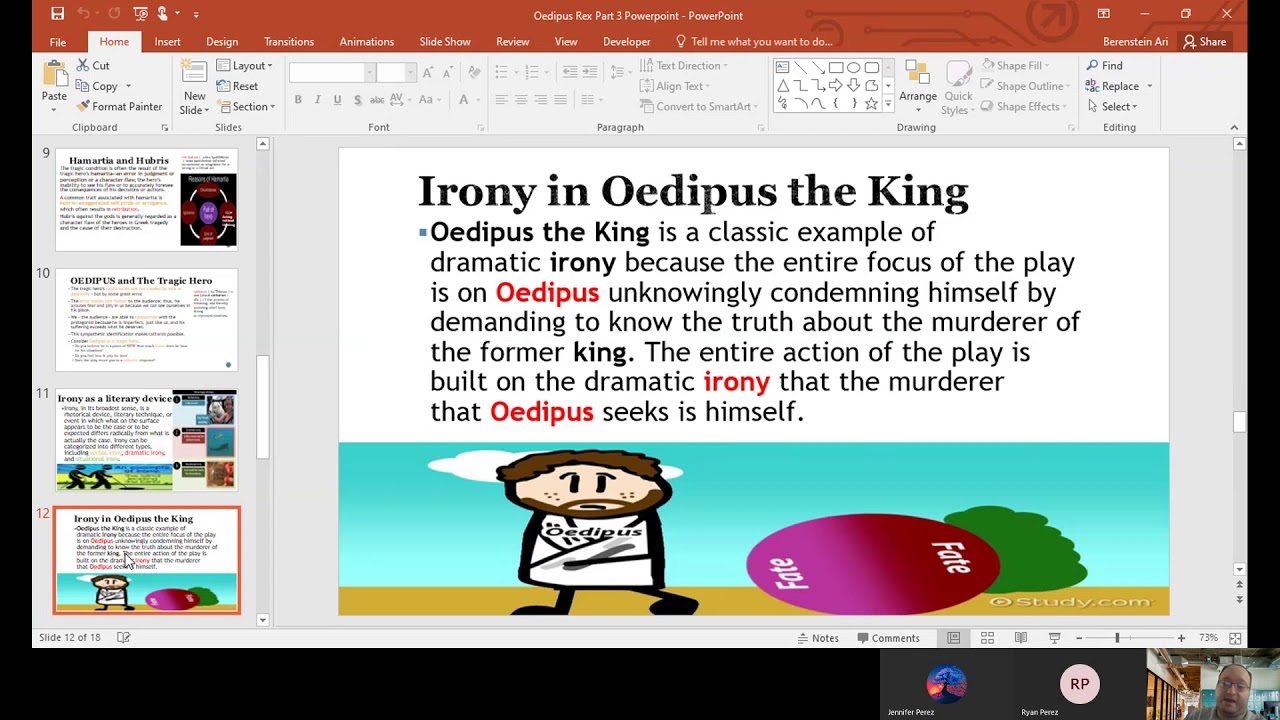 Mythology Week 4 Oedipus Rex Part 3 Lesson Overview - YouTube