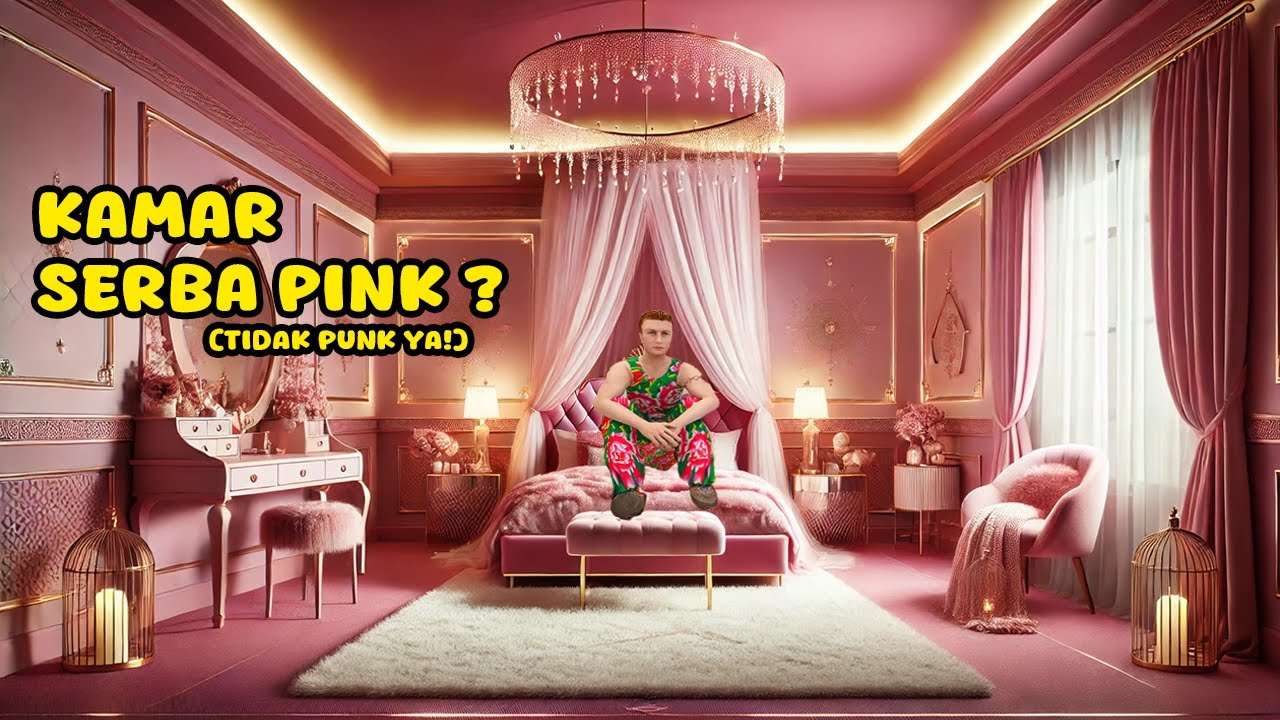 Kamar Serba Pink | Inspirasi Kamar Pink Tampak Aesthetic dan Modern ...