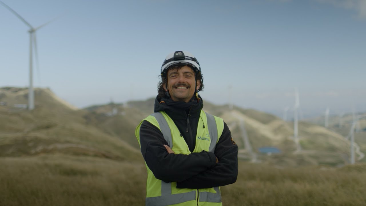 Building the country's newest wind farm - YouTube